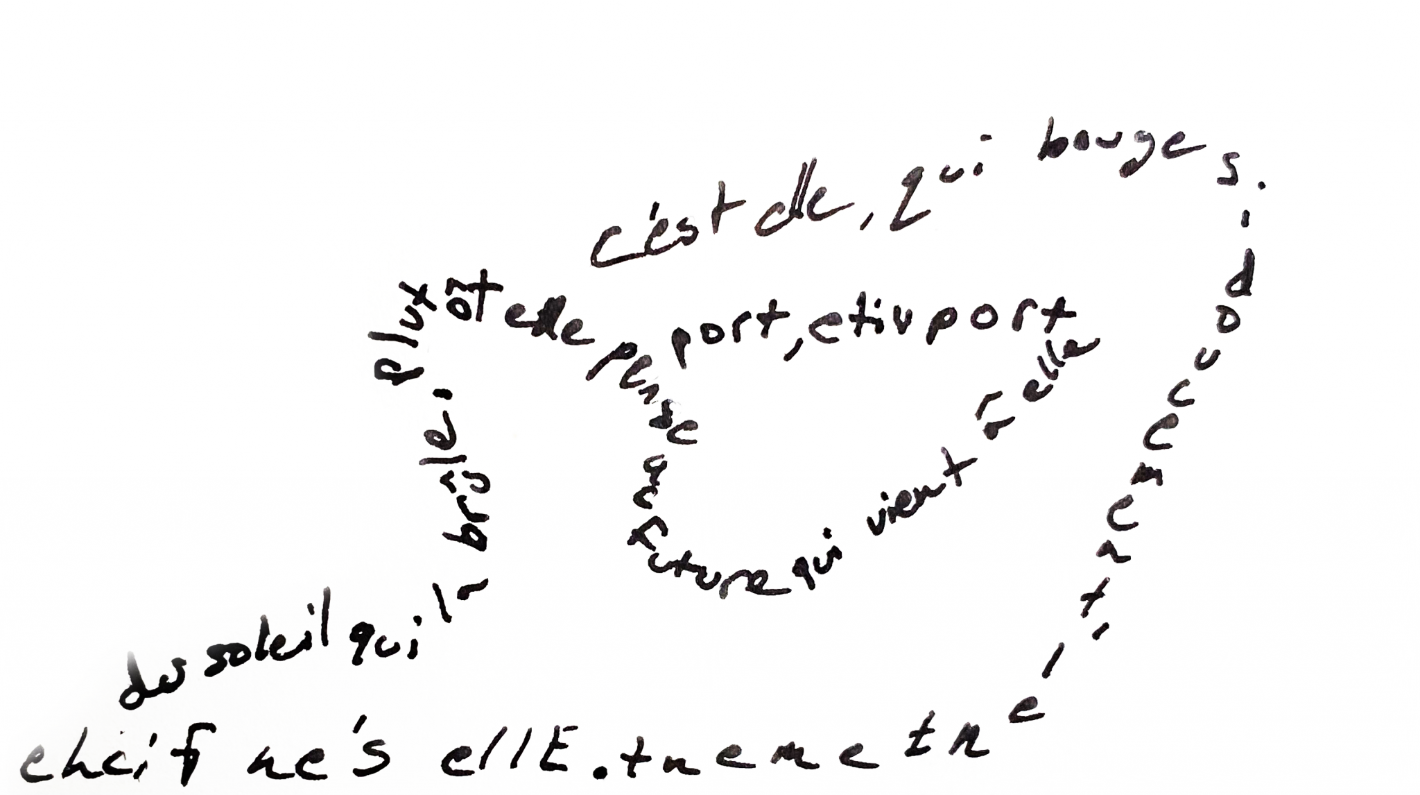 Calligrammes by Modern and Contemporary French Literature Students ...